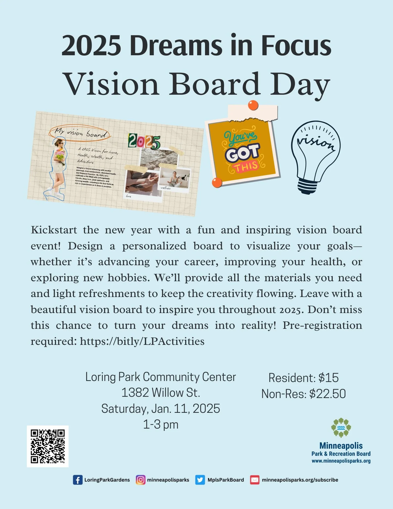 2025 Dreams in Focus: Vision Board Day — Friends of Loring Park