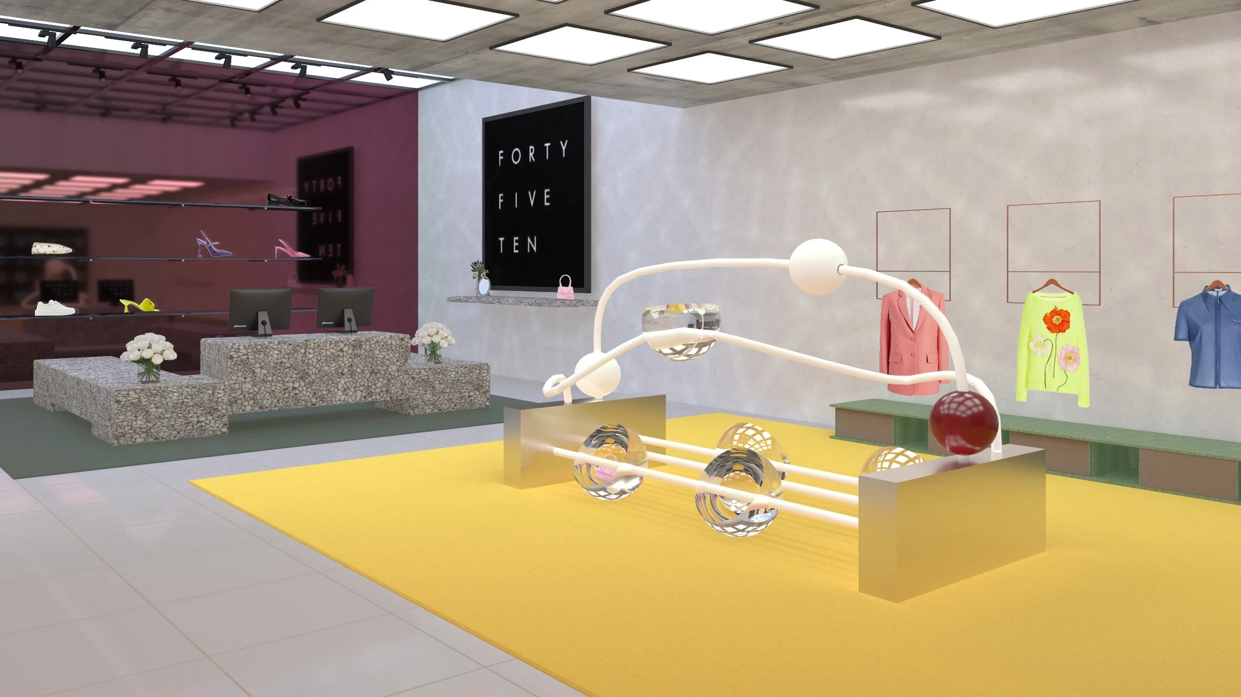 3D Retail Store - Forty Five Ten — Antonio Arocho Hernández