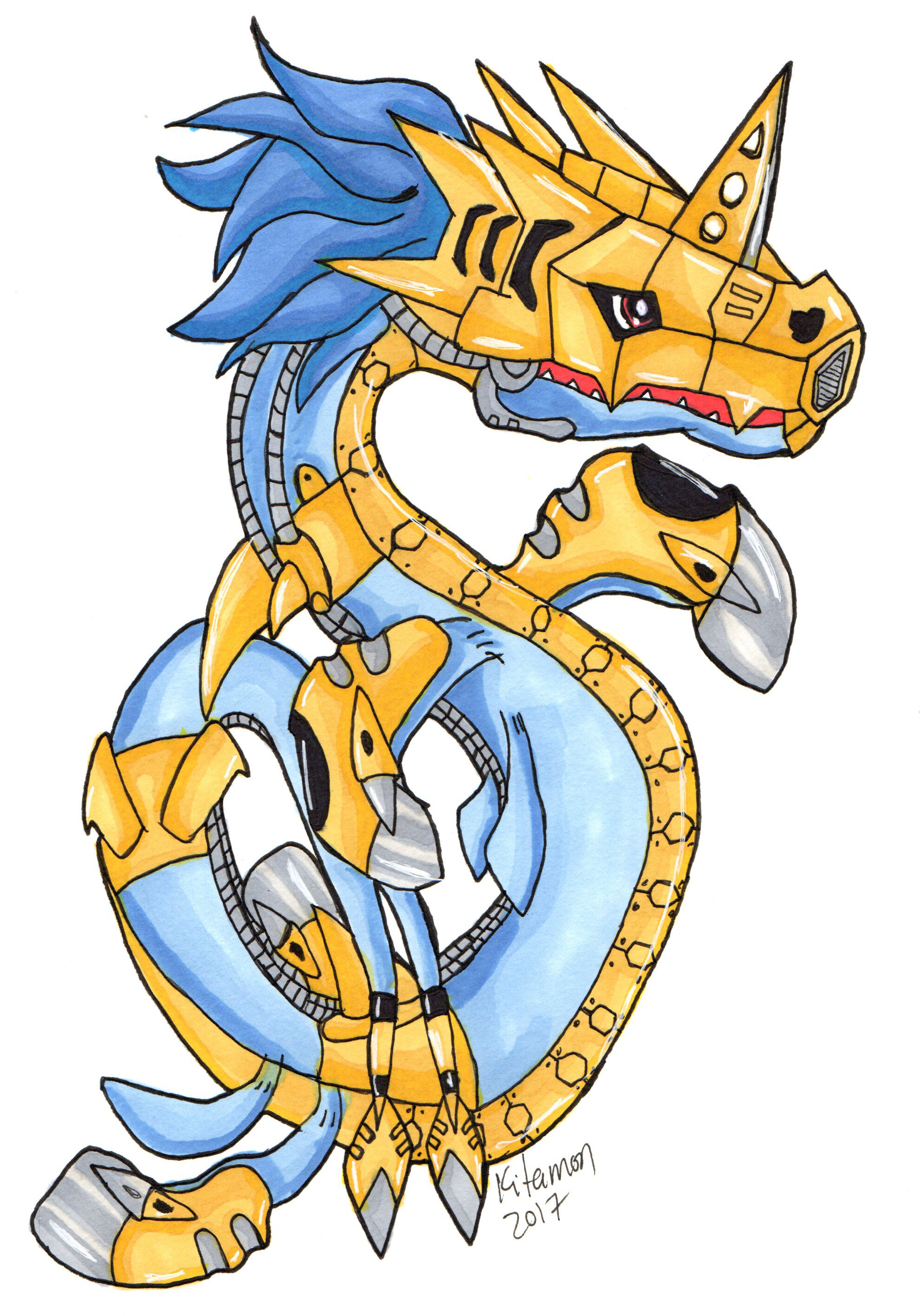 Digimon Metalseadramon
