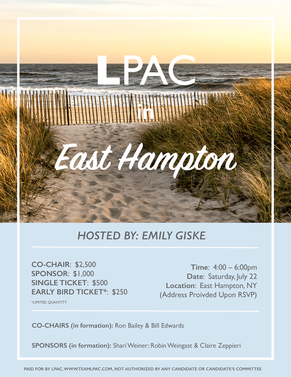 PAST – LPAC in the Hamptons 2023 — LPAC