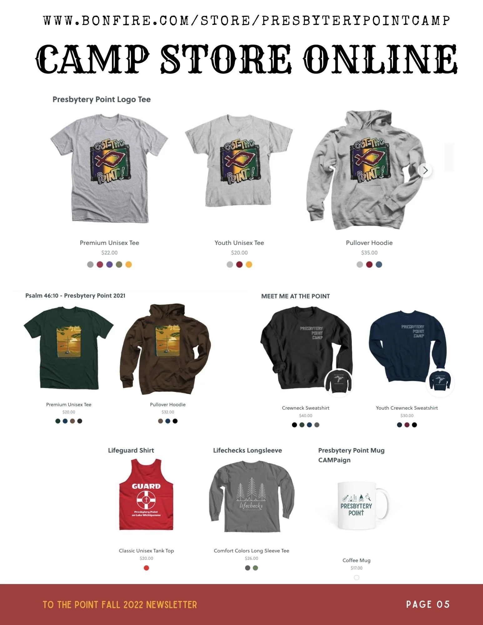 Presbytery Point Camp