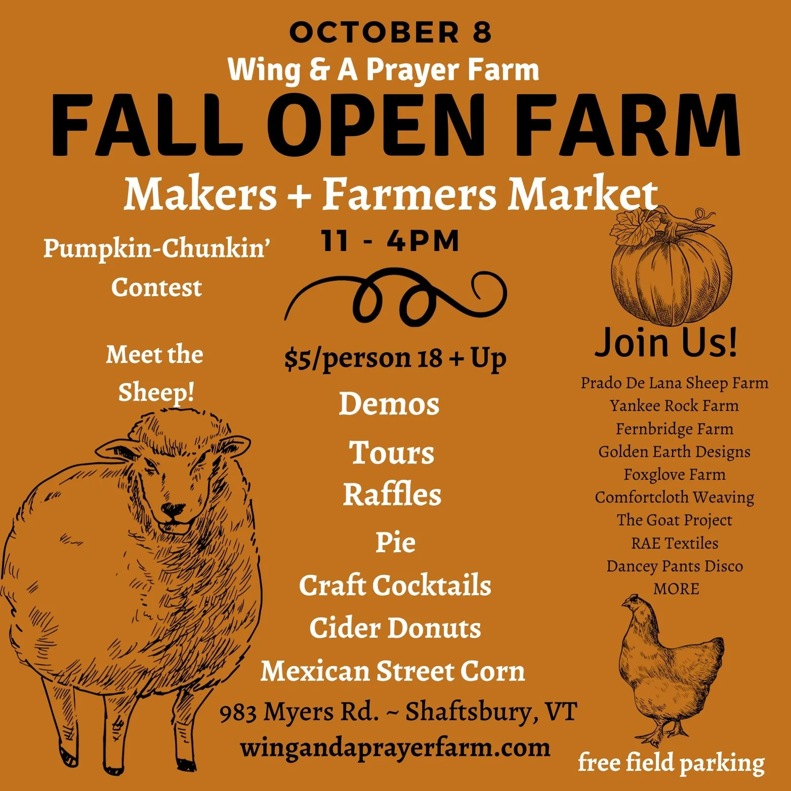 Workshop & Events — Wing & A Prayer Farm