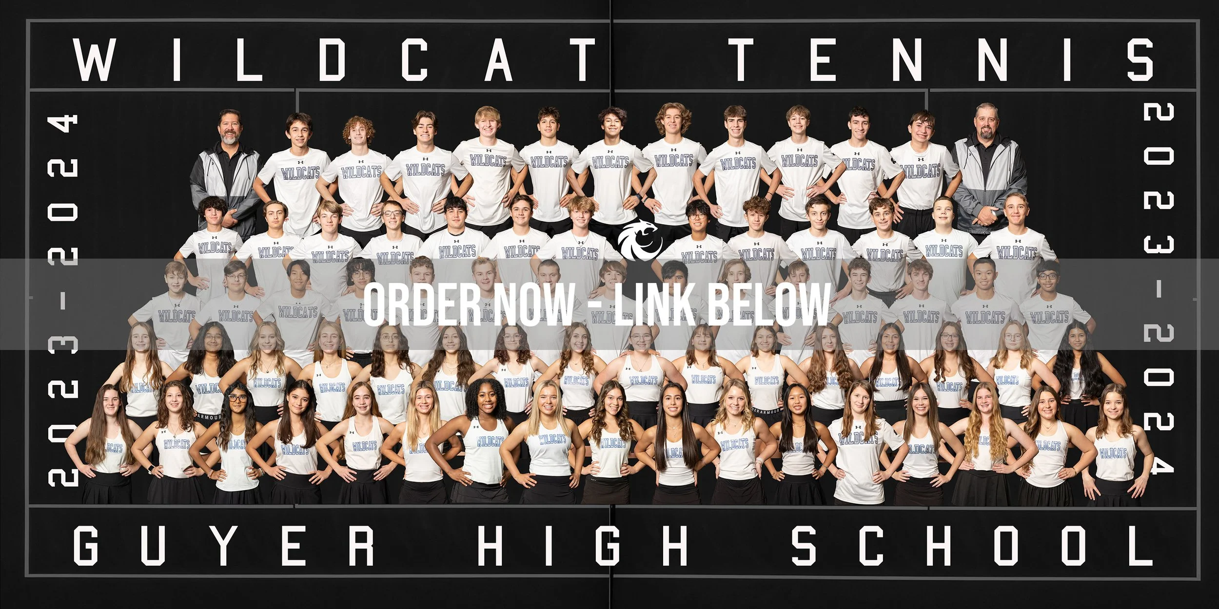 Guyer Tennis Team/Individual Photos — Big Wall Studio
