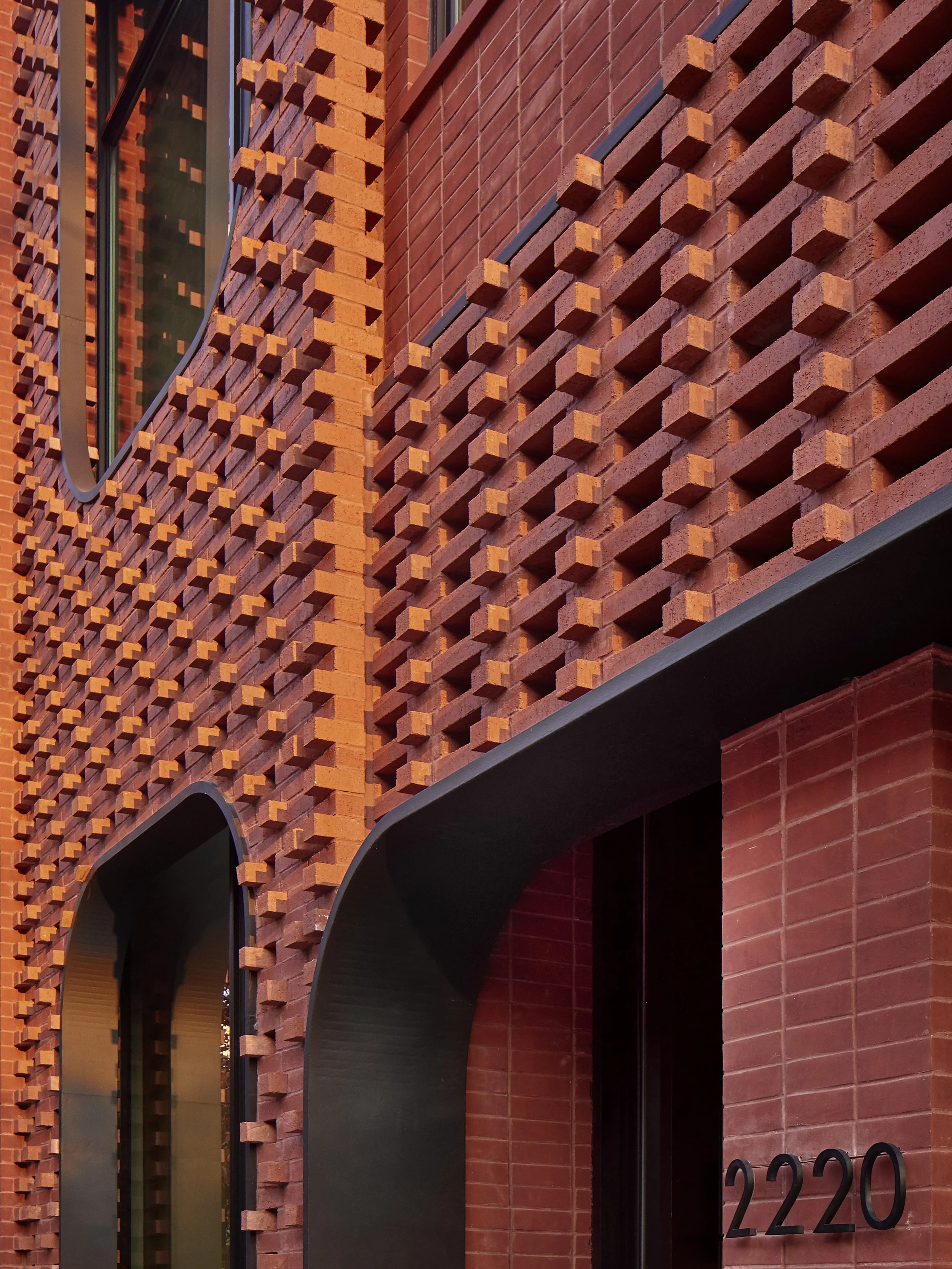 A Brick Veil Provides Privacy with Nuance — Heartland Brick