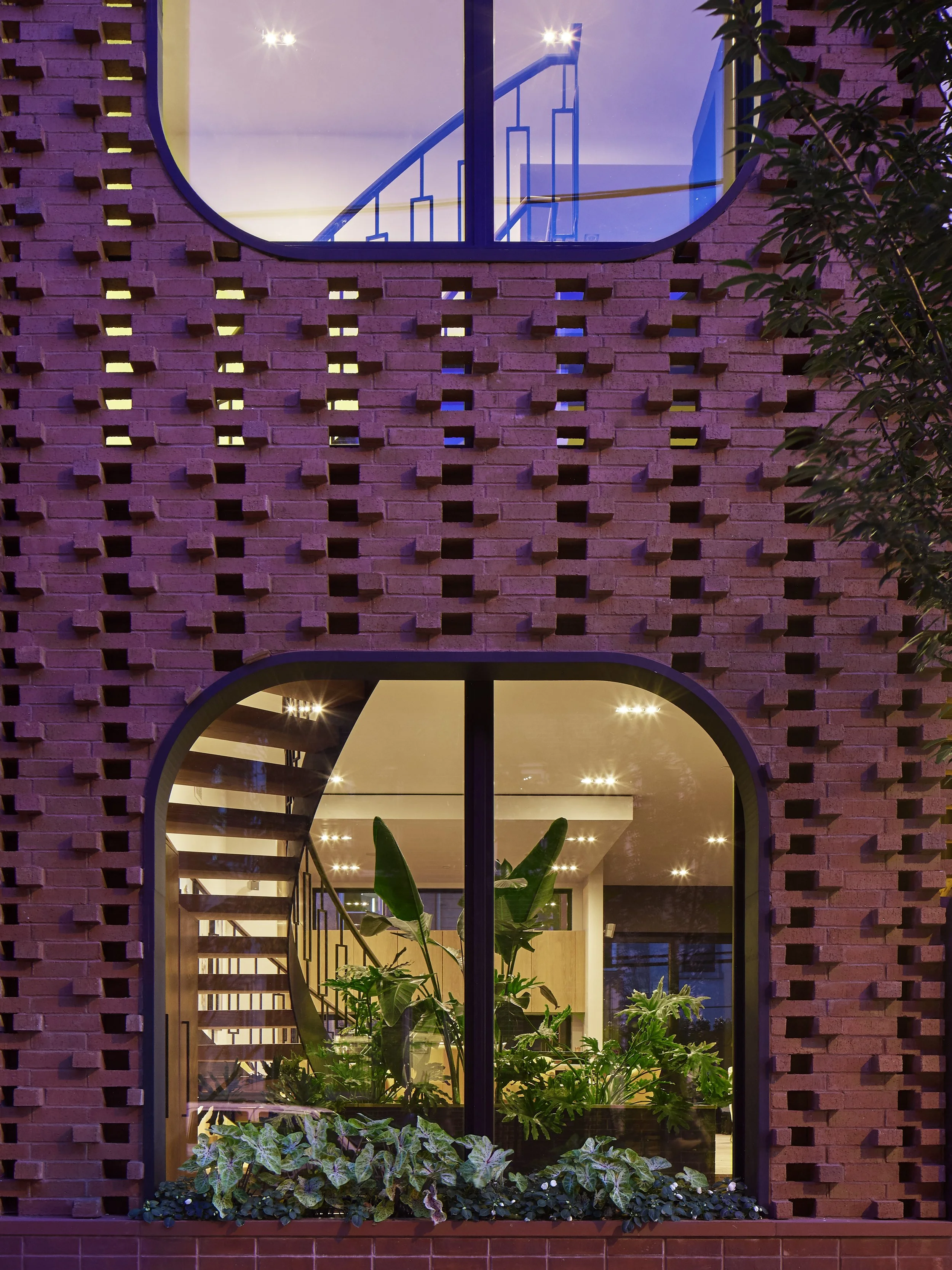 A Brick Veil Provides Privacy with Nuance — Heartland Brick