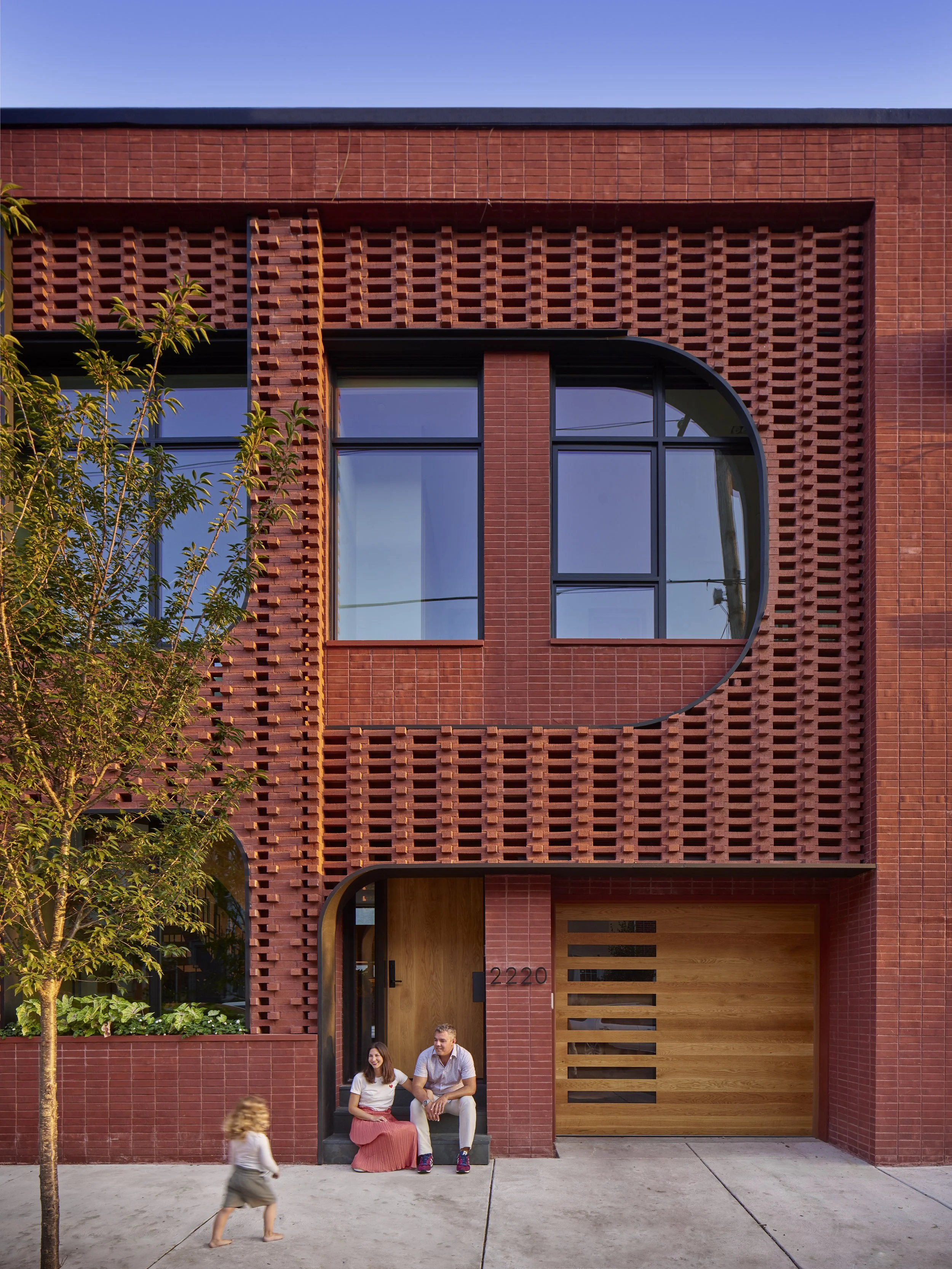 A Brick Veil Provides Privacy with Nuance — Heartland Brick
