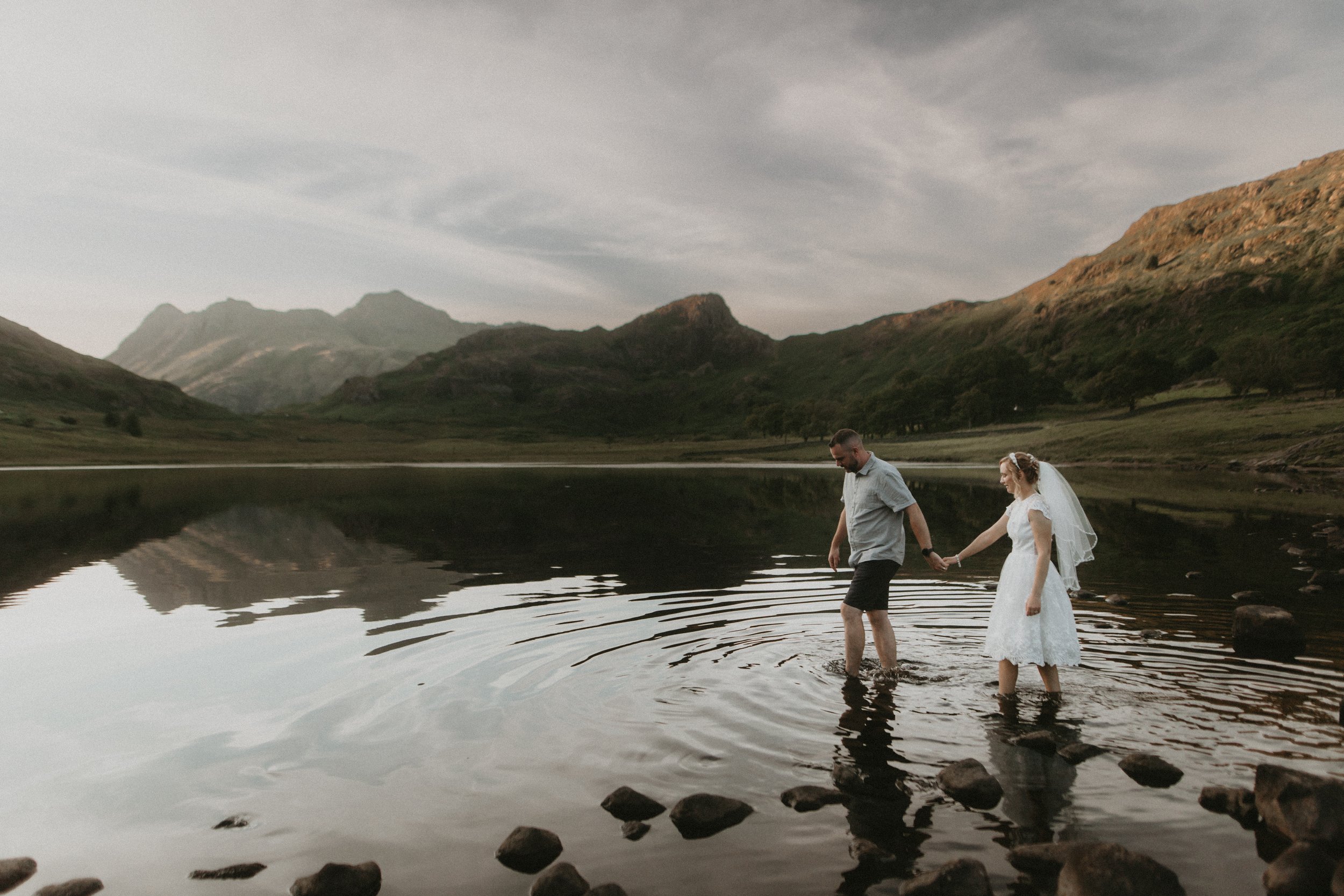 Dramatic Elopement Photographer in The Lake District
