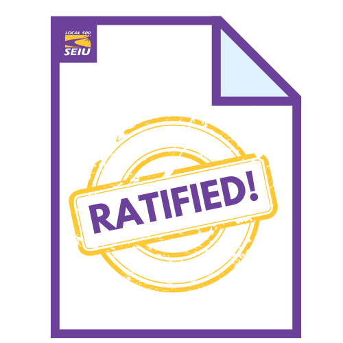 Ratified! — SEIU LOCAL 500