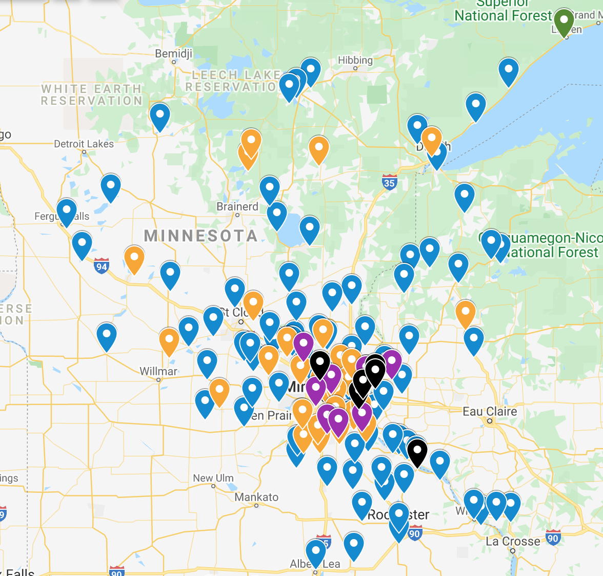 Courses — Public Country Club