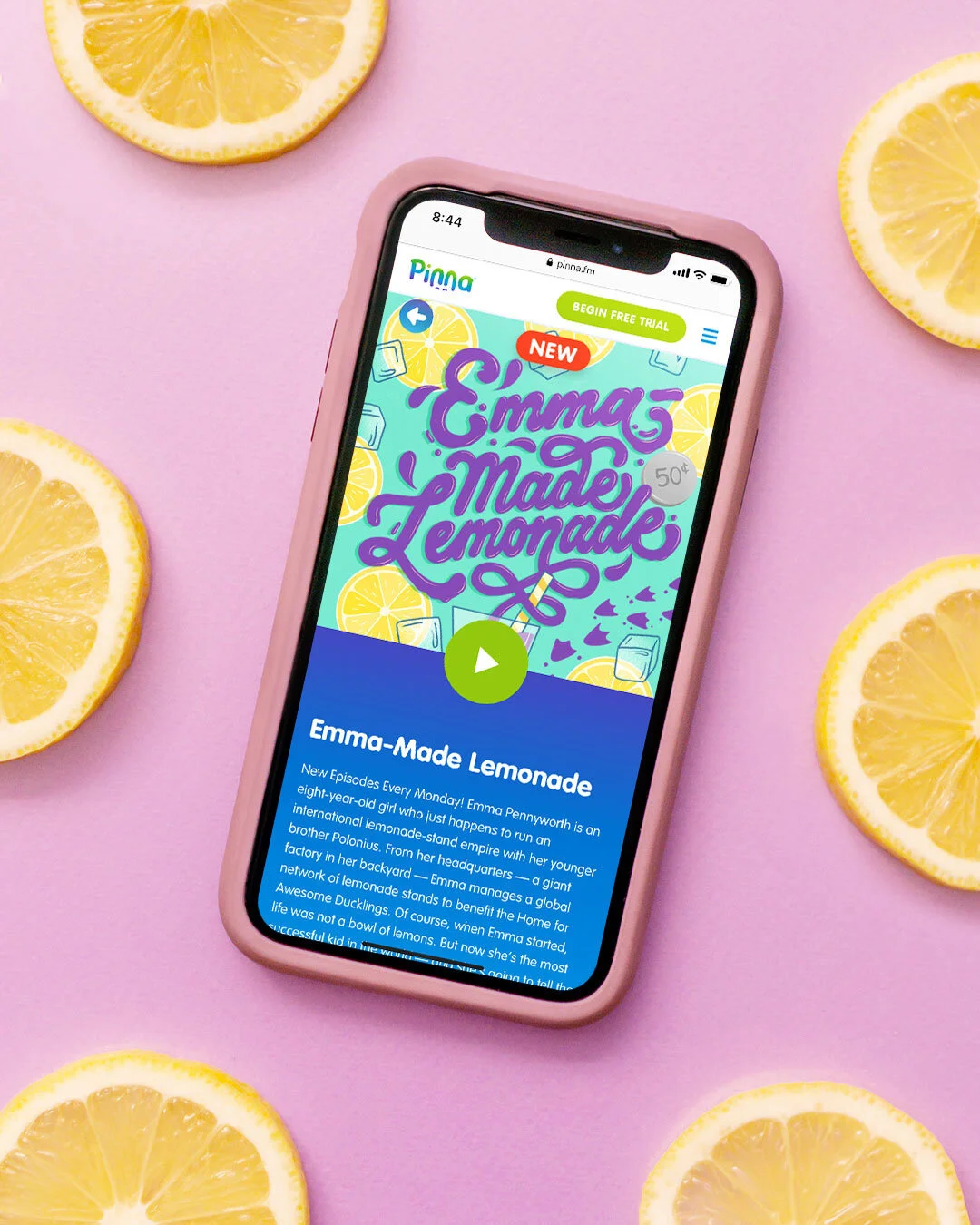 Pinna Podcast Artwork — Belinda | Lettering Artist and Illustrator