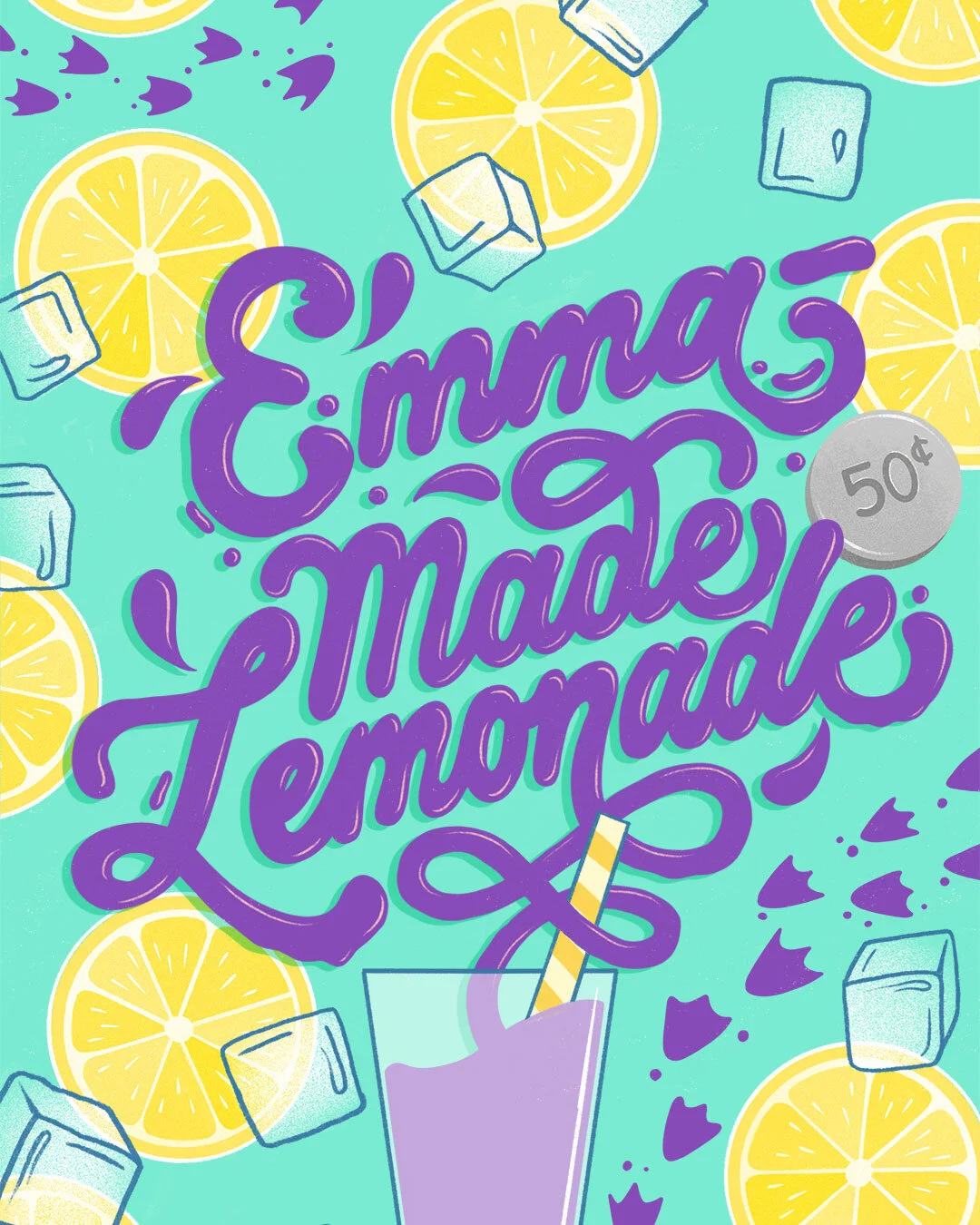Pinna Podcast Artwork — Belinda | Lettering Artist and Illustrator