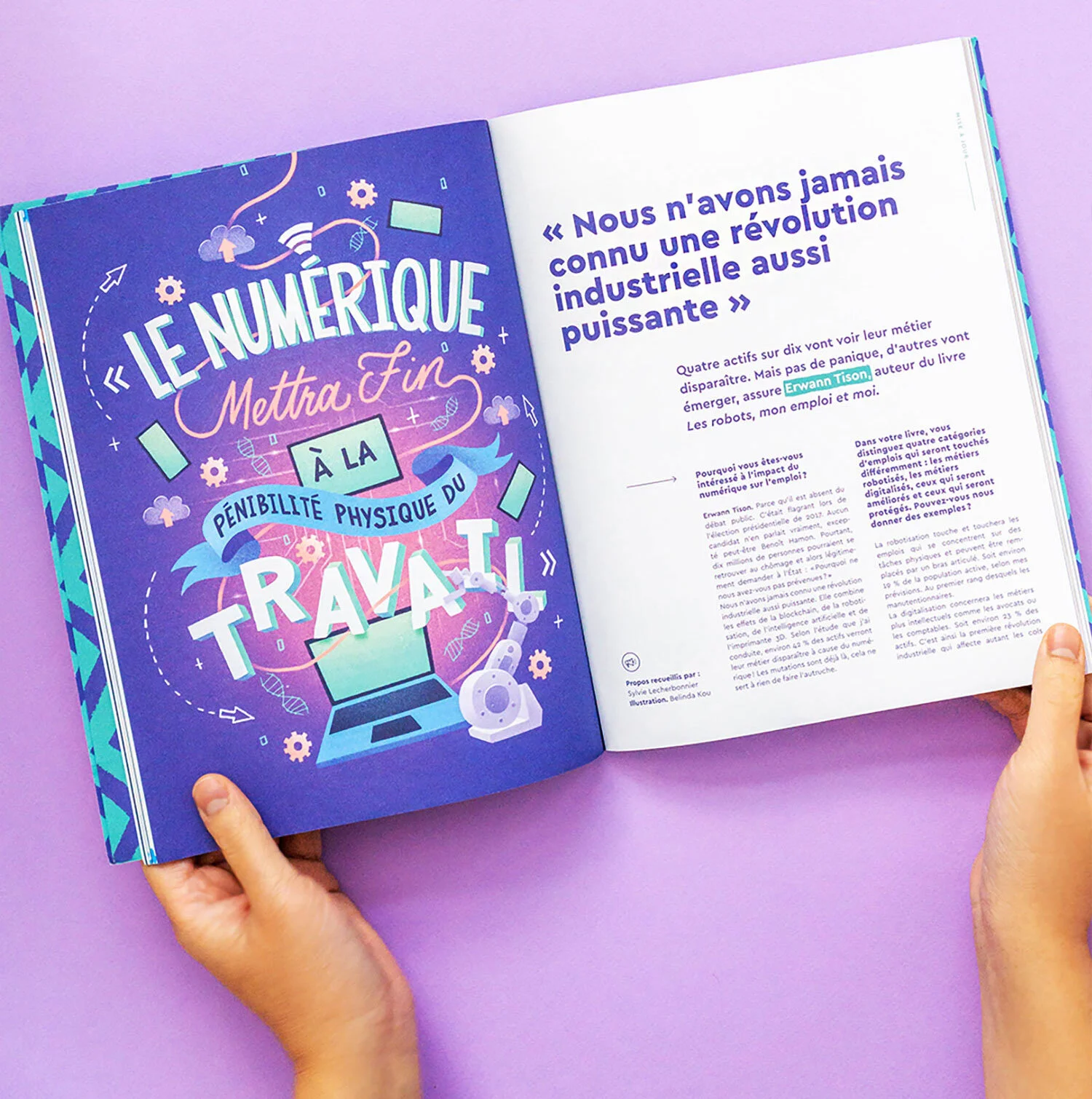 Chut! Editorial Illustration — Belinda | Lettering Artist and Illustrator