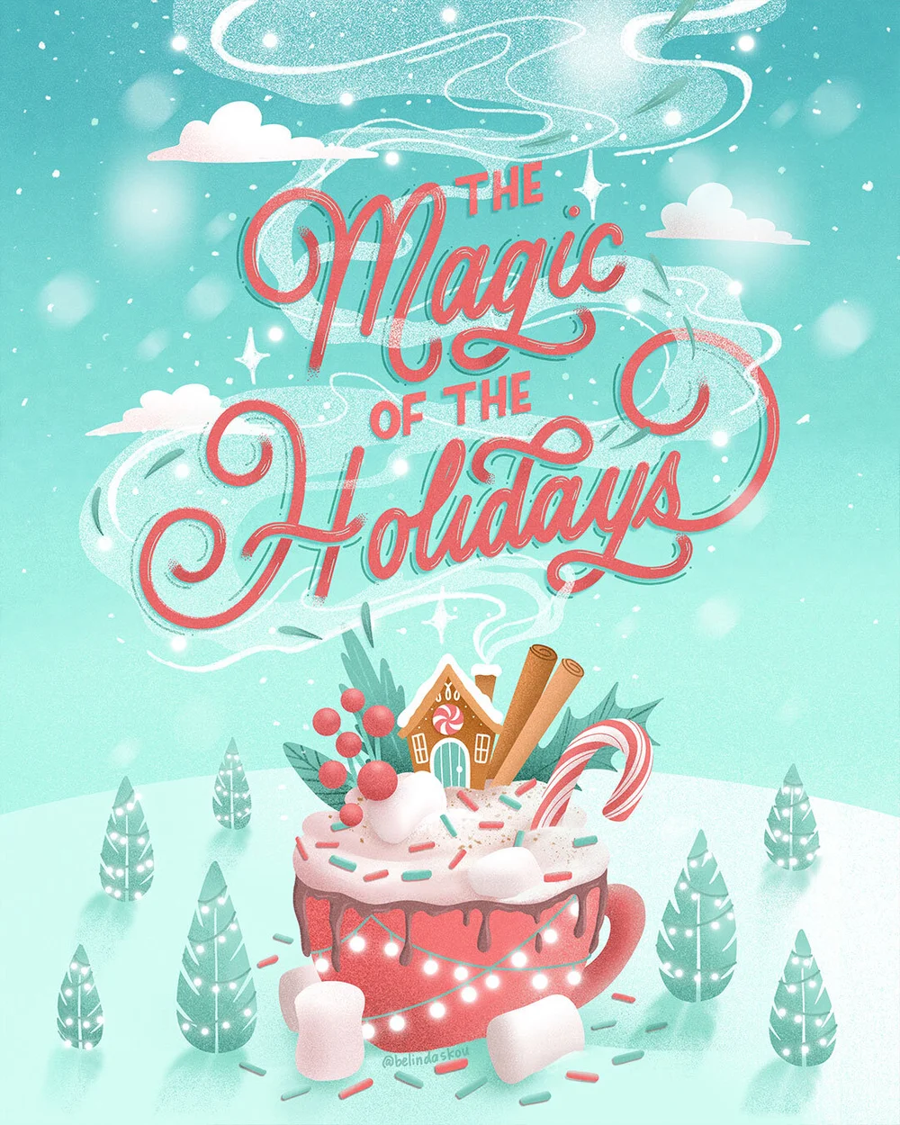 Logitech Campaign Illustration and Collaboration — Belinda | Lettering ...