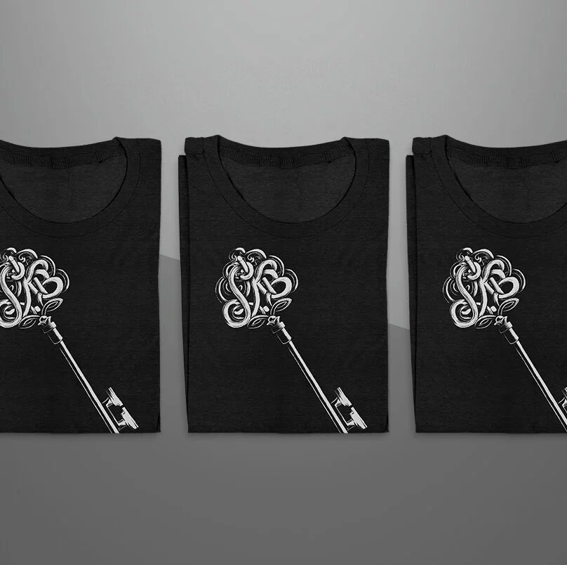 Skeleton Key Brewery Monogram — Belinda | Lettering Artist and ...