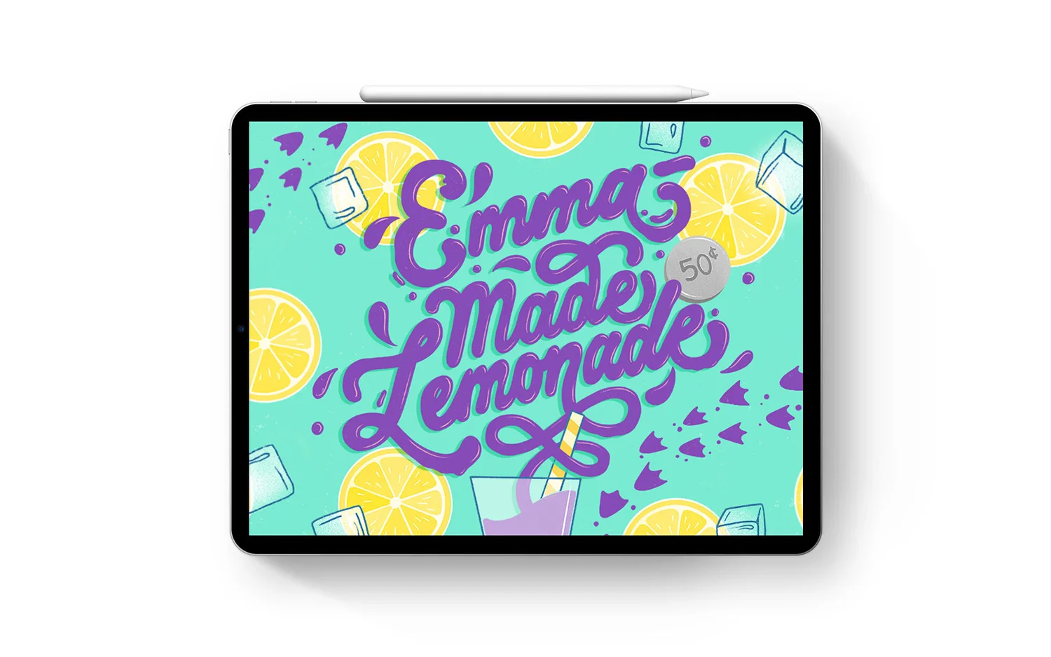 Pinna Podcast Artwork — Belinda | Lettering Artist and Illustrator