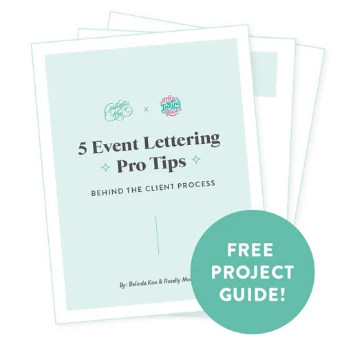5 Ways to Prepare for Live Lettering Events — Belinda | Lettering ...