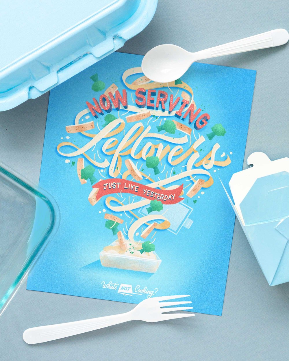 What’s Not Cooking? Food Lettering Series — Belinda | Lettering Artist ...