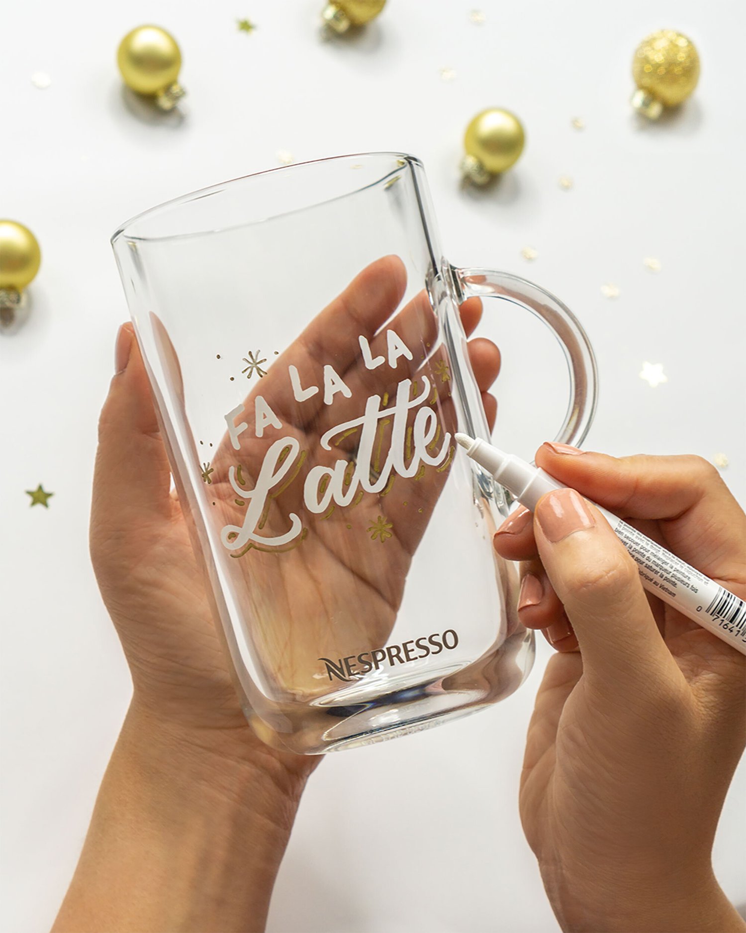 How to Hand Letter on a Glass Mug the Easy Way — Belinda | Lettering ...
