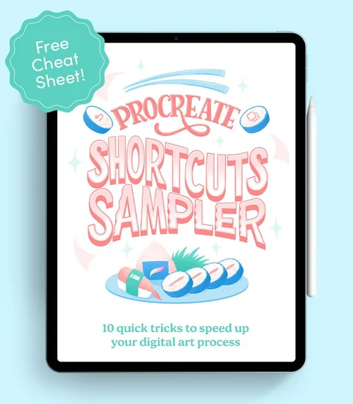 Procreate Shortcuts Sampler — Belinda | Lettering Artist and Illustrator
