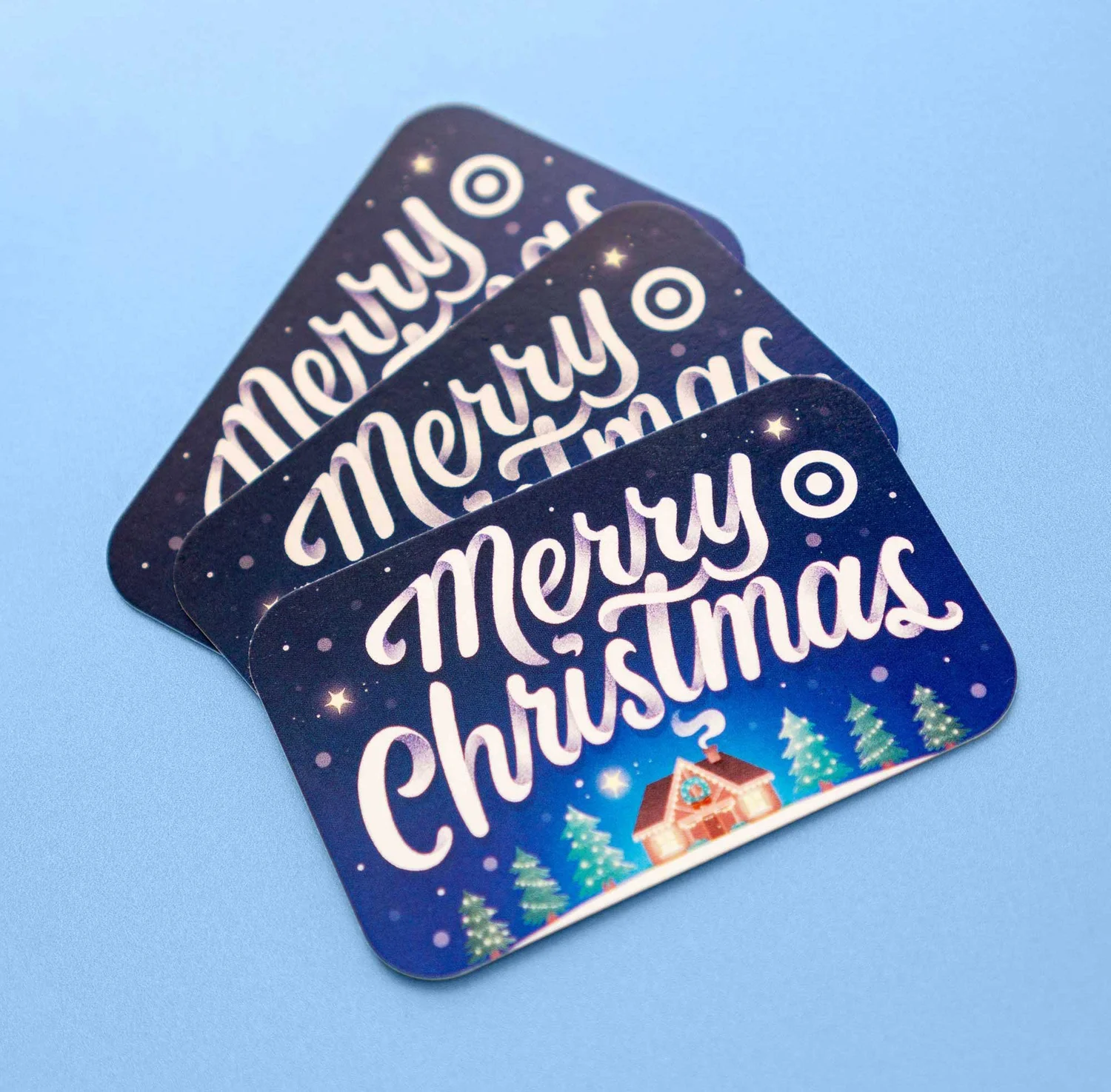 Target Holiday Gift Card: Merry Christmas — Belinda | Lettering Artist ...