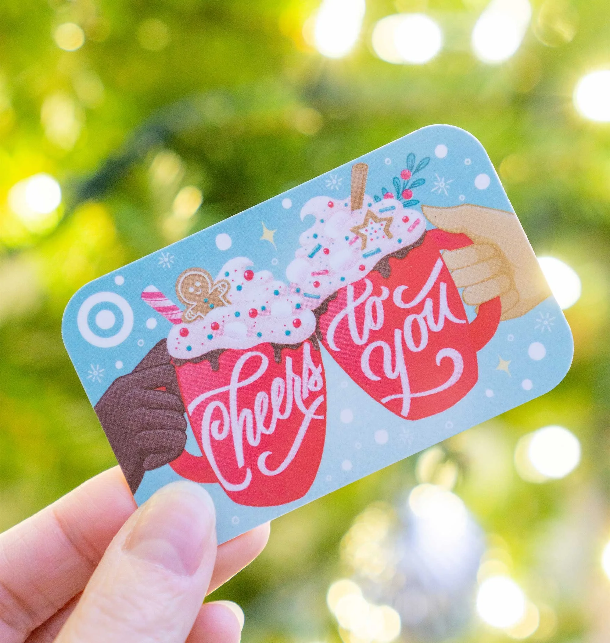 Target Holiday Gift Card: Cheers to You — Belinda | Lettering Artist ...
