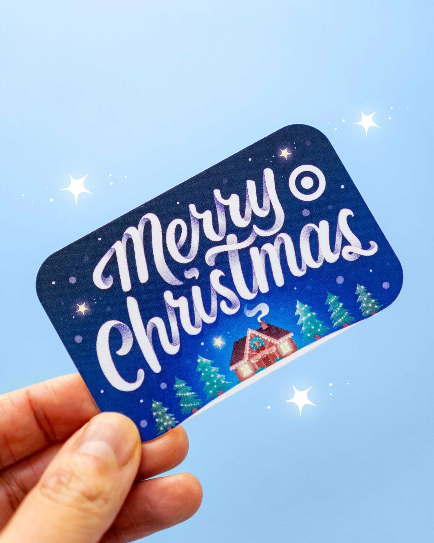 Target Holiday Gift Card: Merry Christmas — Belinda | Lettering Artist ...
