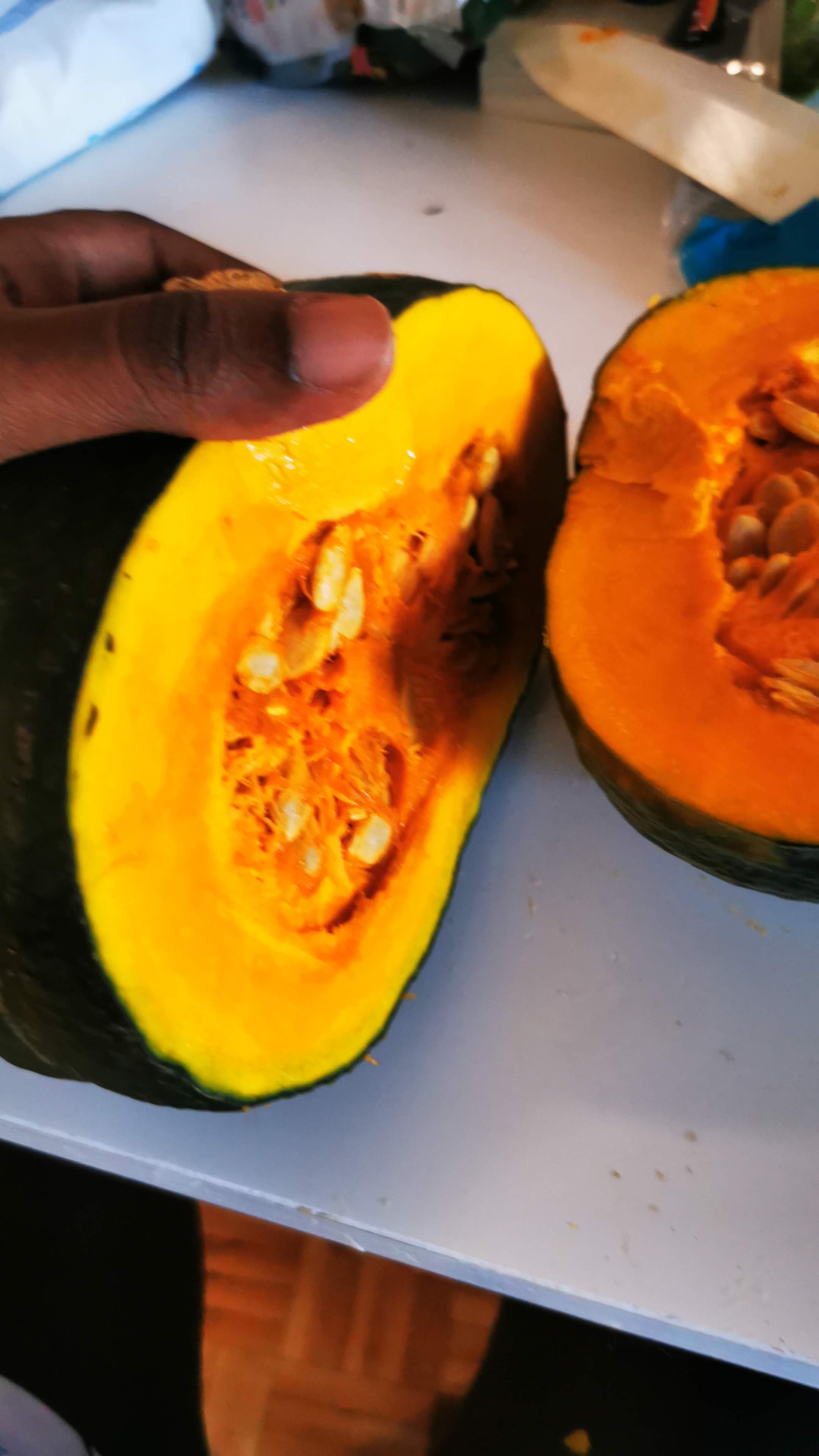 Velouté de Courge Japonaise (Kabocha) et de Châtaignes — MDDOLCE by Néné