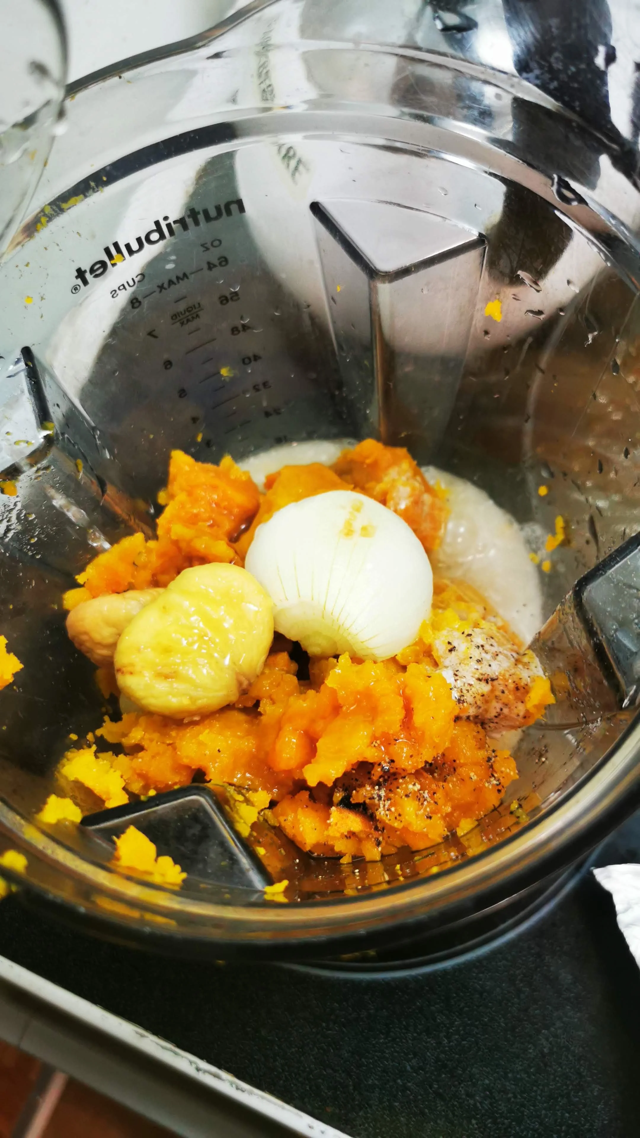 Velouté de Courge Japonaise (Kabocha) et de Châtaignes — MDDOLCE by Néné