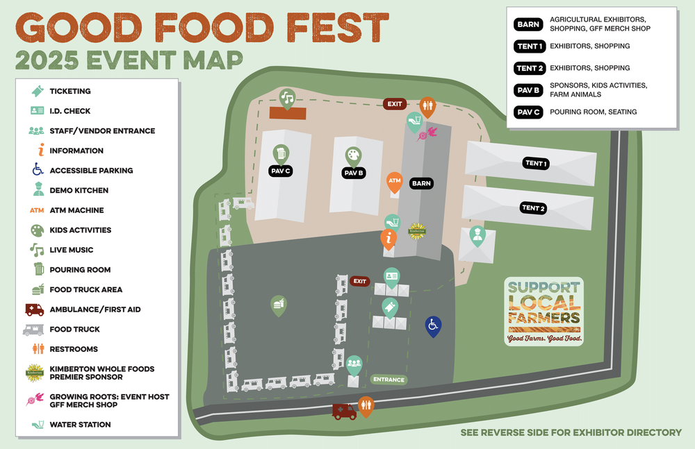EVENT MAP — Good Food Fest