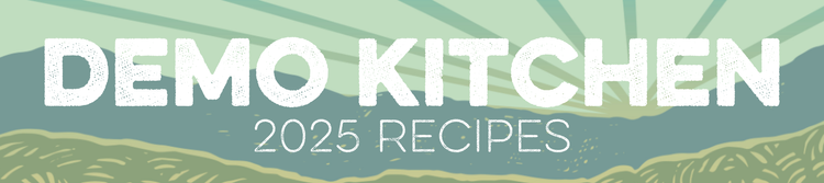 Demo Kitchen Recipes 2025 — Good Food Fest