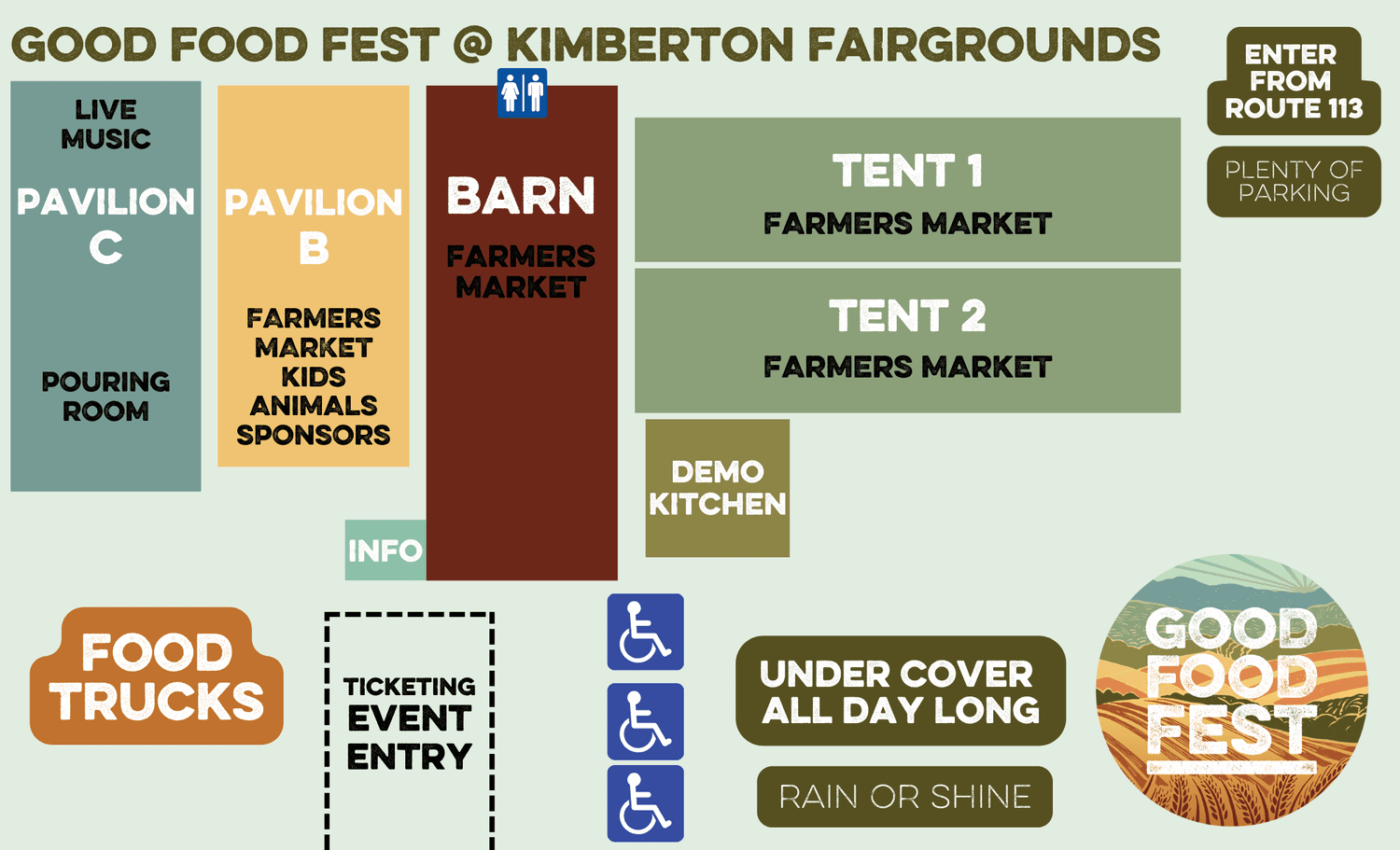 EVENT MAPS — Good Food Fest