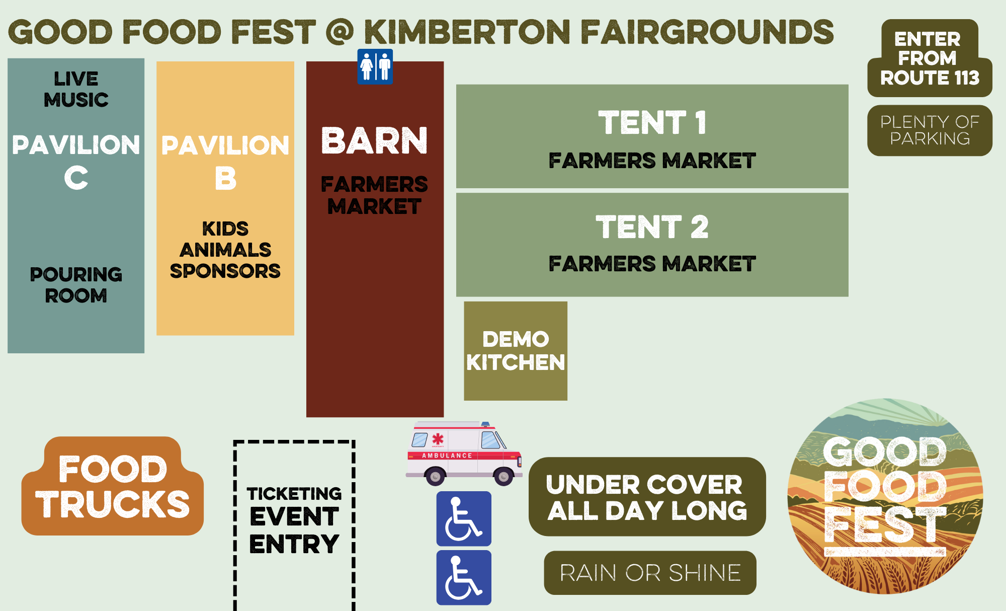 EVENT MAPS — Good Food Fest