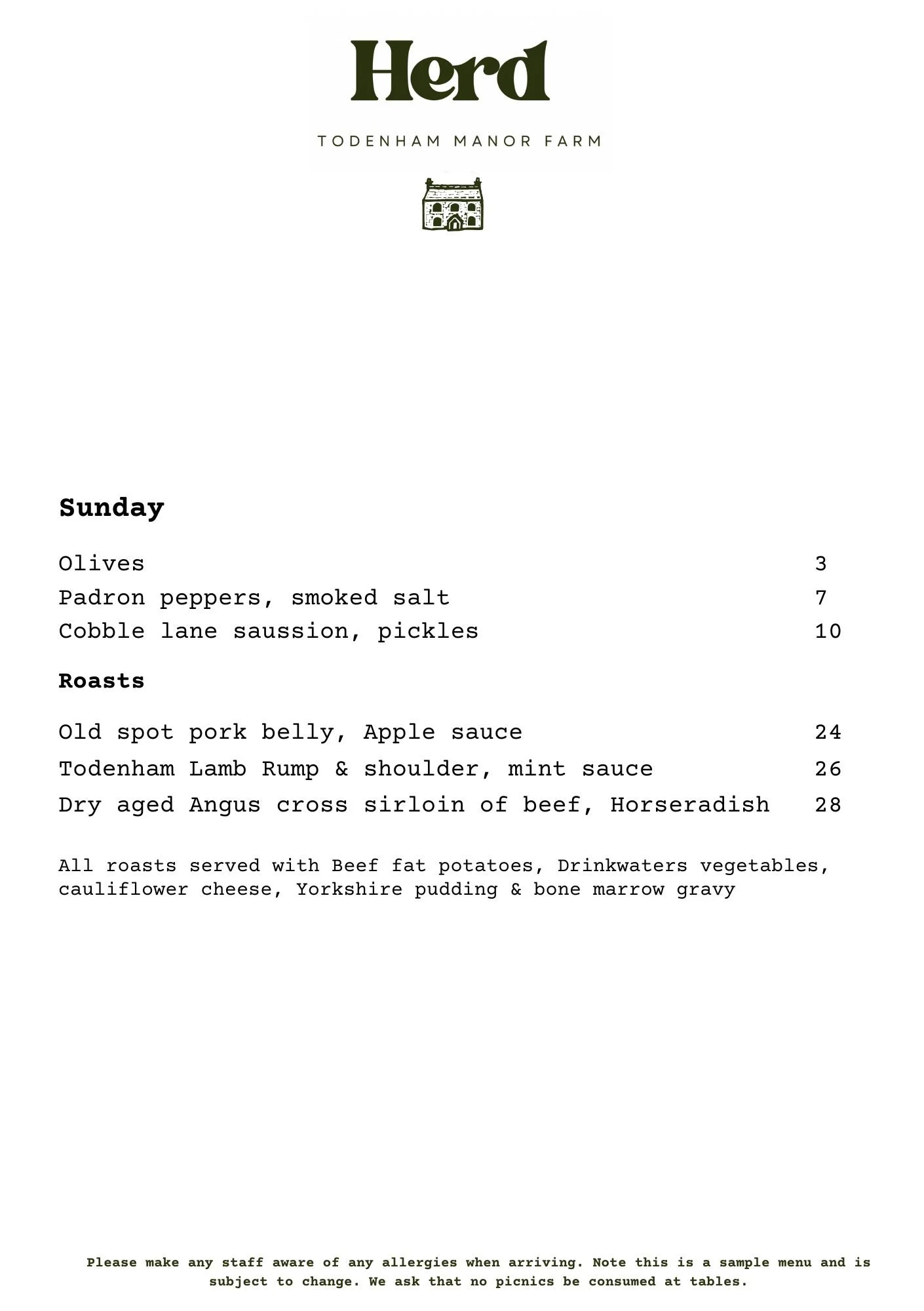 Cotswold Restaurant - Visit HERD a Farm-to-Table restaurant