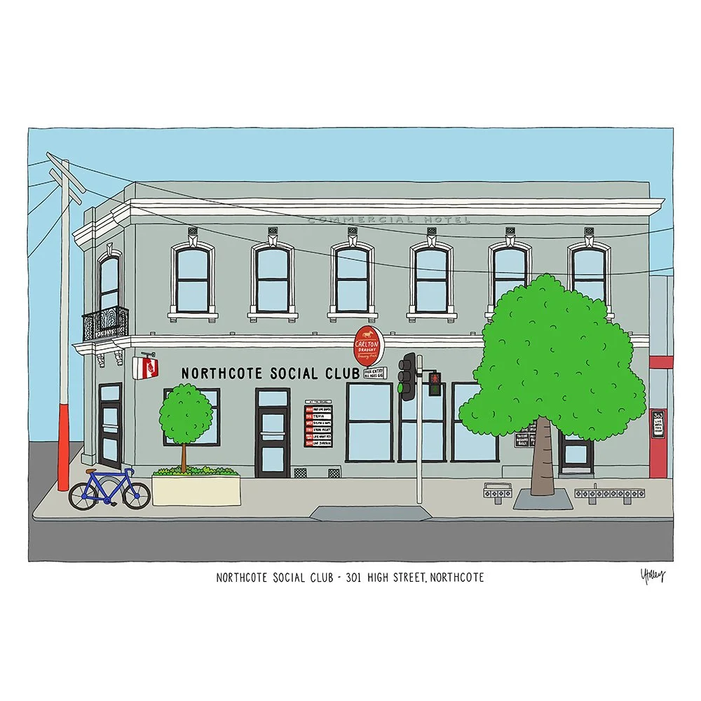 Northcote Social Club - Northcote — LAWZ DRAWZ