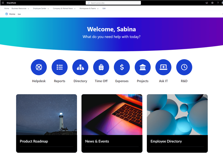 6 Company Intranet Examples to Impress Your Employees — Origami