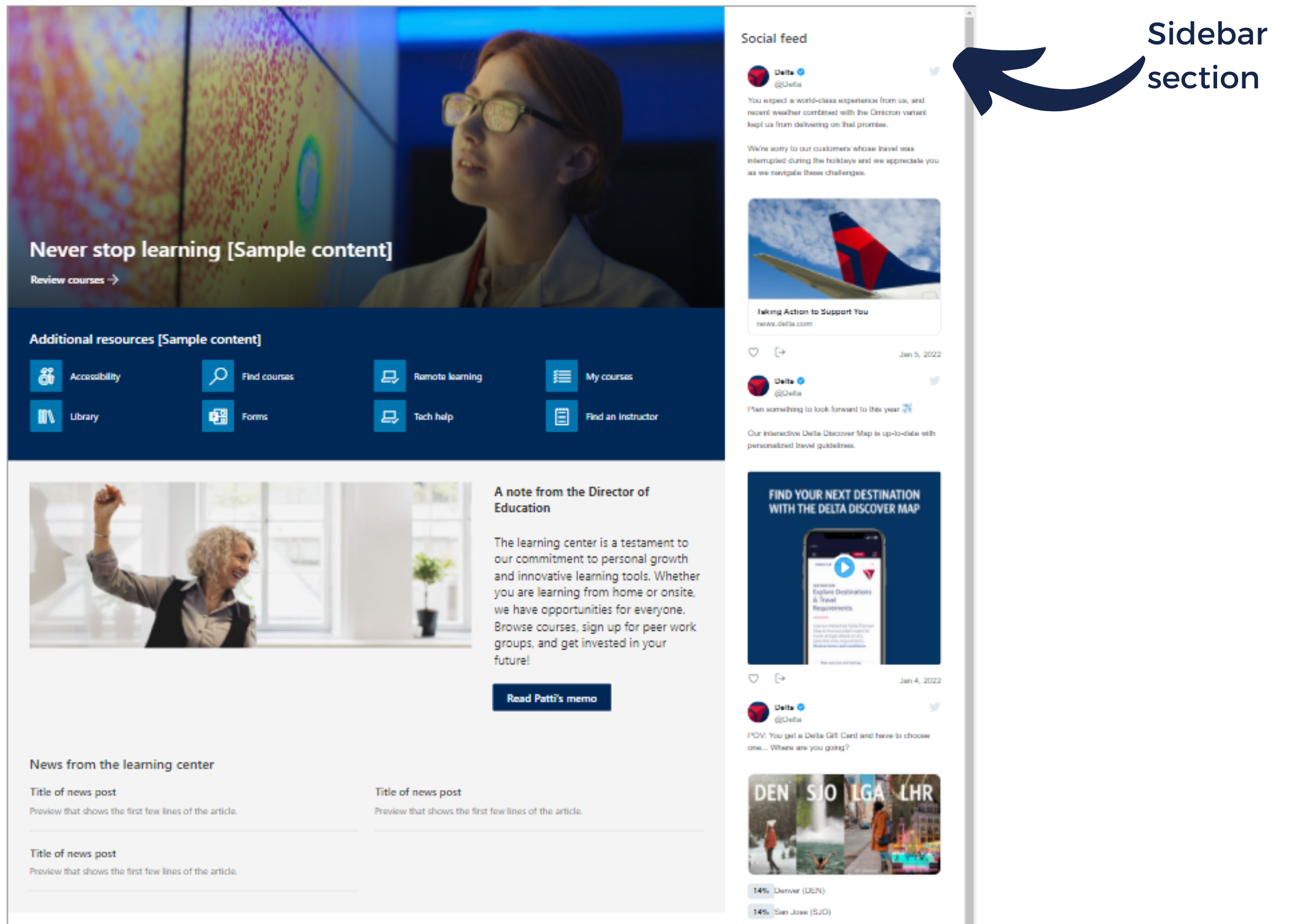 5 SharePoint Communication Site Examples And Templates Origami