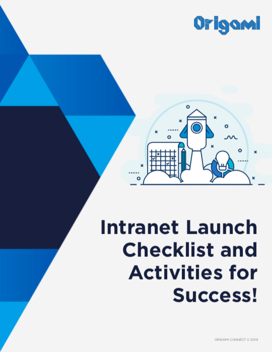 Intranet Launch Check List and Activities — Origami