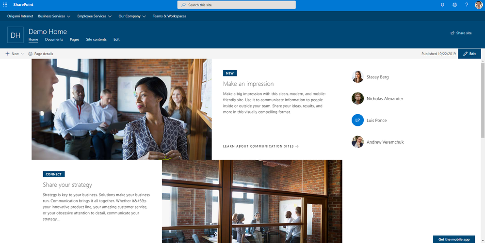 SharePoint vs Confluence as an Enterprise Intranet — Origami