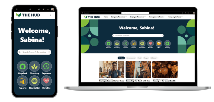SharePoint Homepage Makeover: From Dull to Stunning — Origami