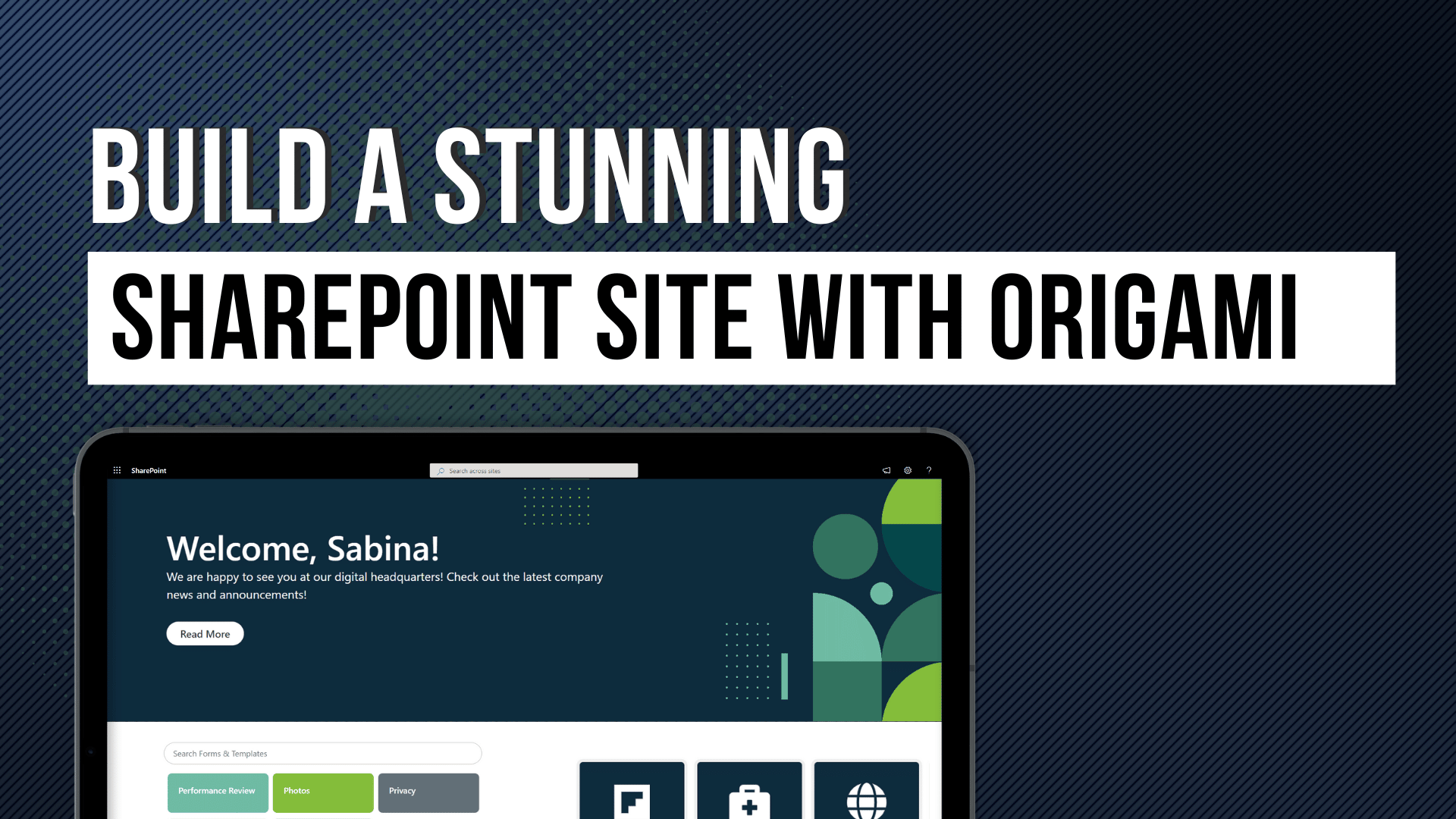 Build a Perfect Microsoft Office 365 Intranet — Origami