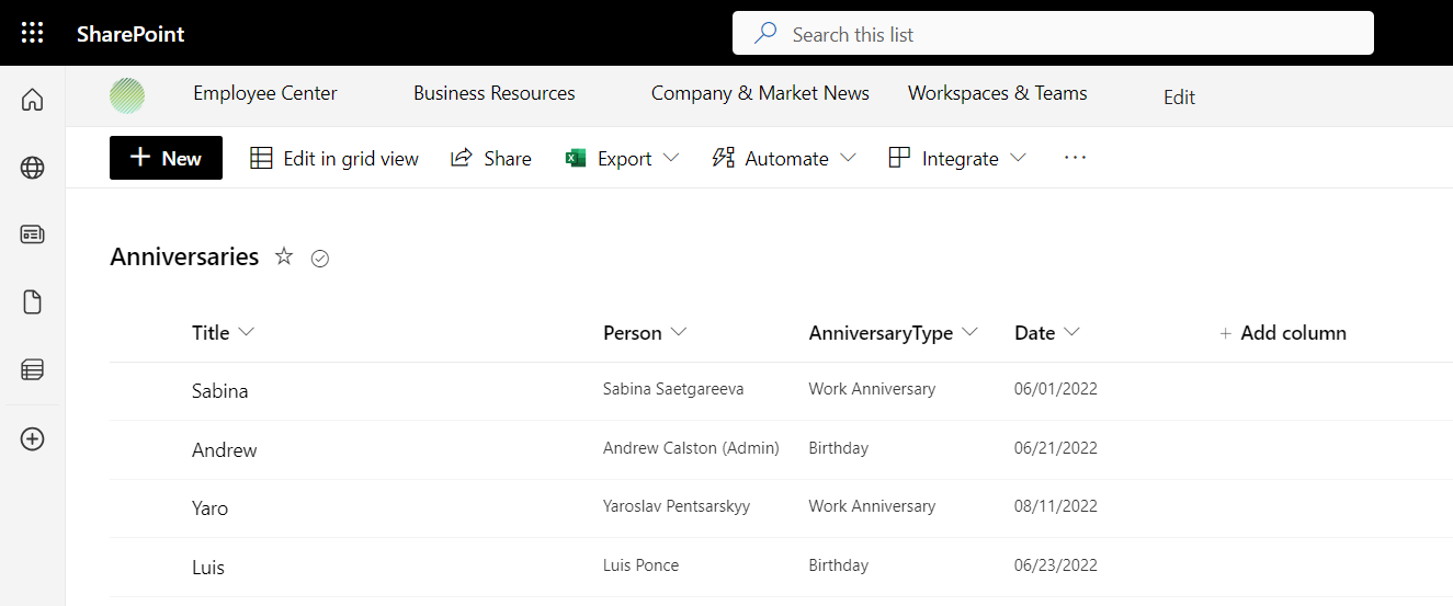 Top 15 SharePoint Web Parts for a Powerful Intranet — Origami