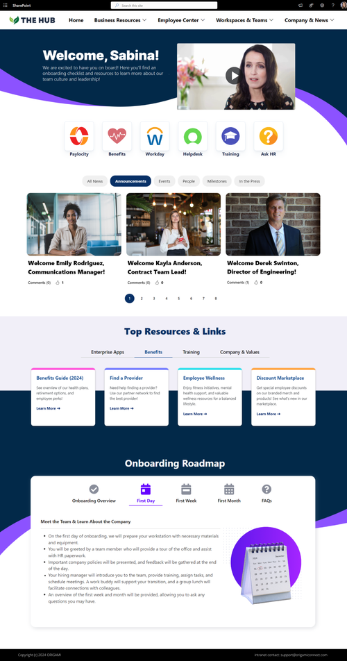 How to create a killer HR Portal SharePoint site? 3 Examples and ...