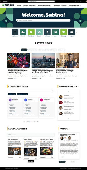 7 Stunning SharePoint Design Ideas to Inspire You in 2025 — Origami
