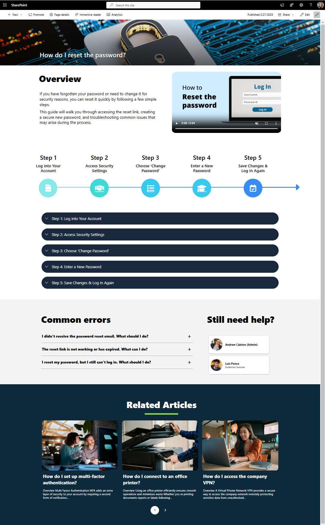 15 Modern SharePoint Intranet Site Examples for 2025 — Origami