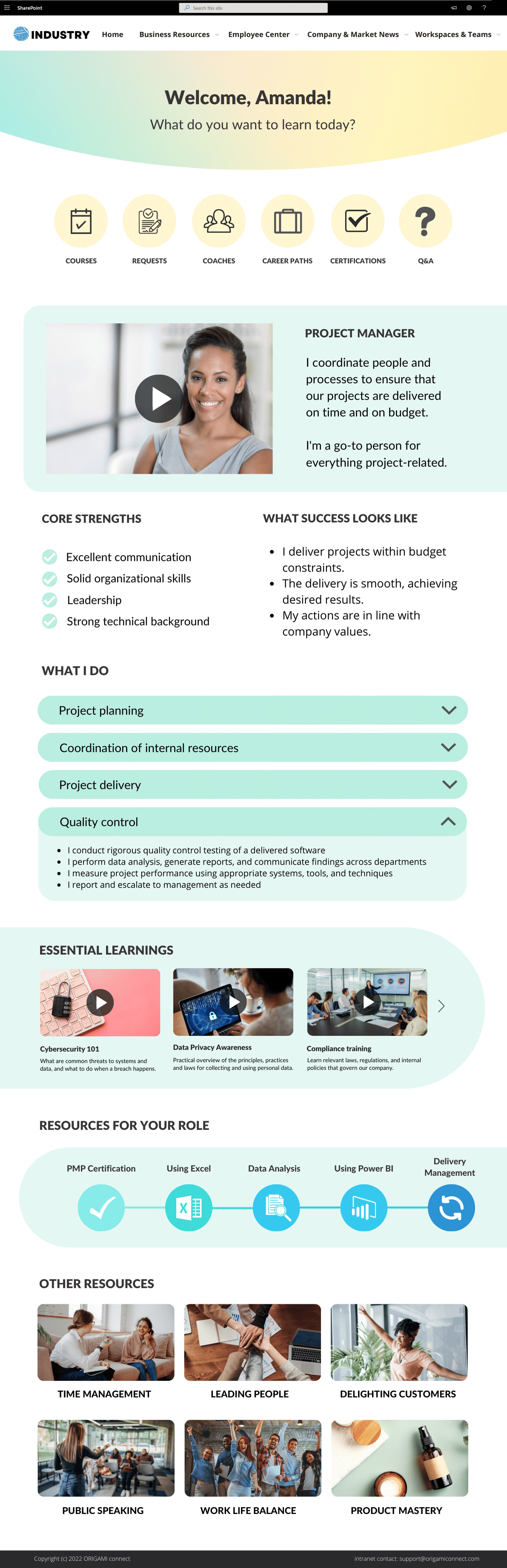 Top 7 Enhancements to Explore in Origami Intranet’s Release Built on ...