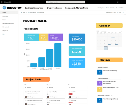 15 Modern SharePoint Intranet Site Examples for 2025 — Origami