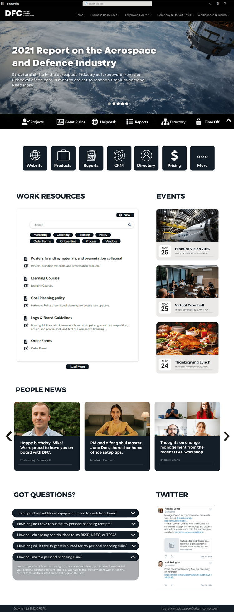 7 Stunning SharePoint Design Ideas to Inspire You in 2025 — Origami