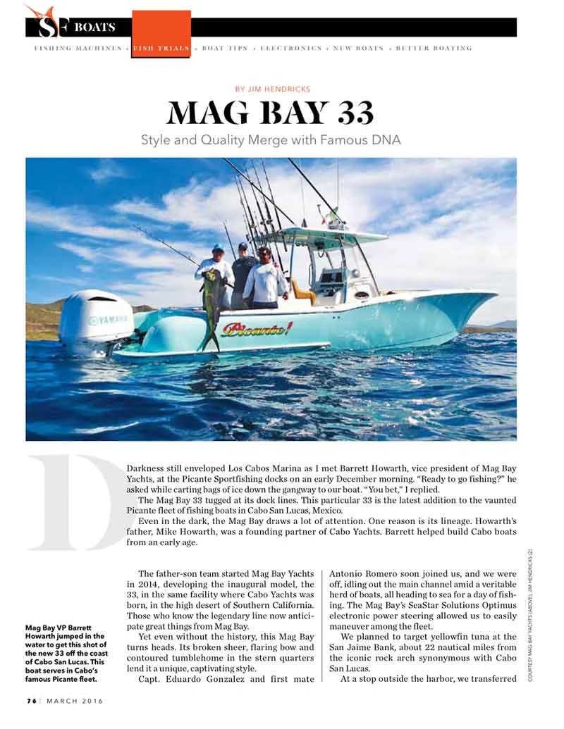 Reviews — Mag Bay Yachts