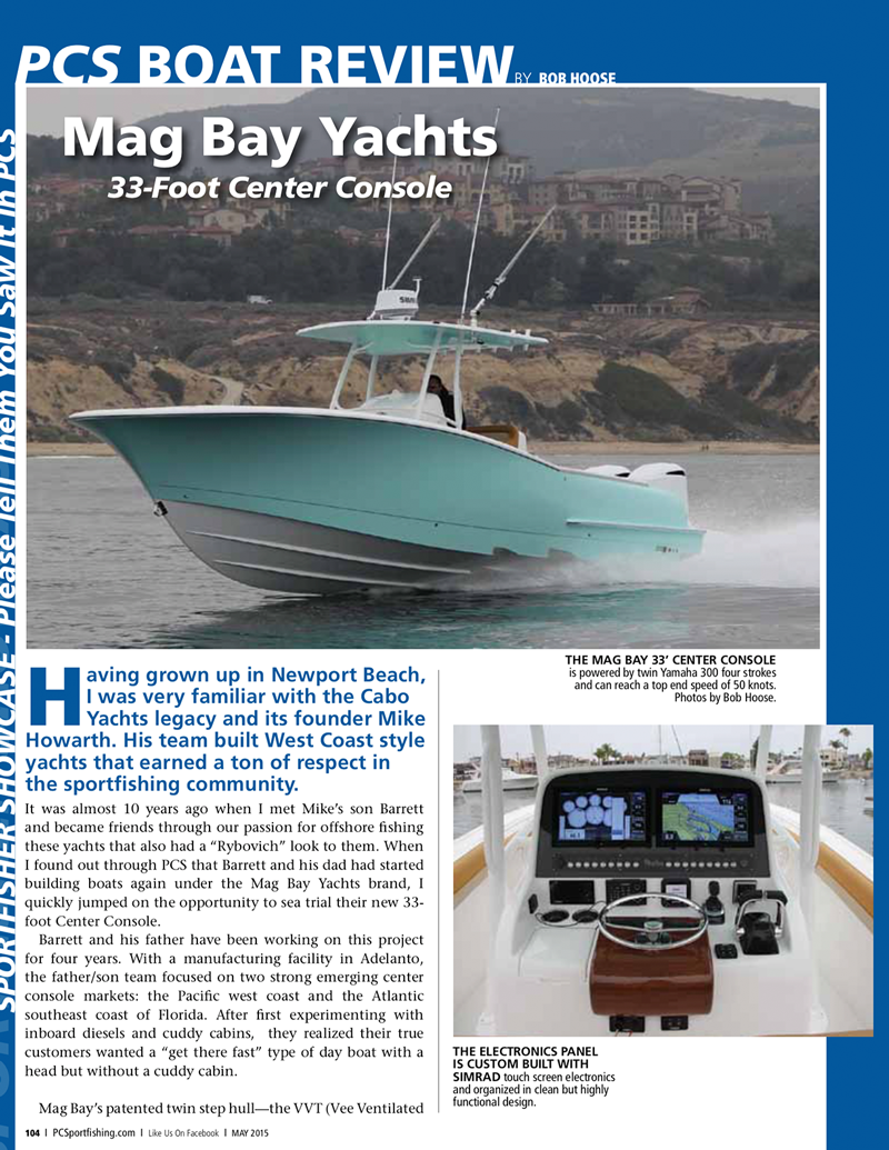Reviews — Mag Bay Yachts