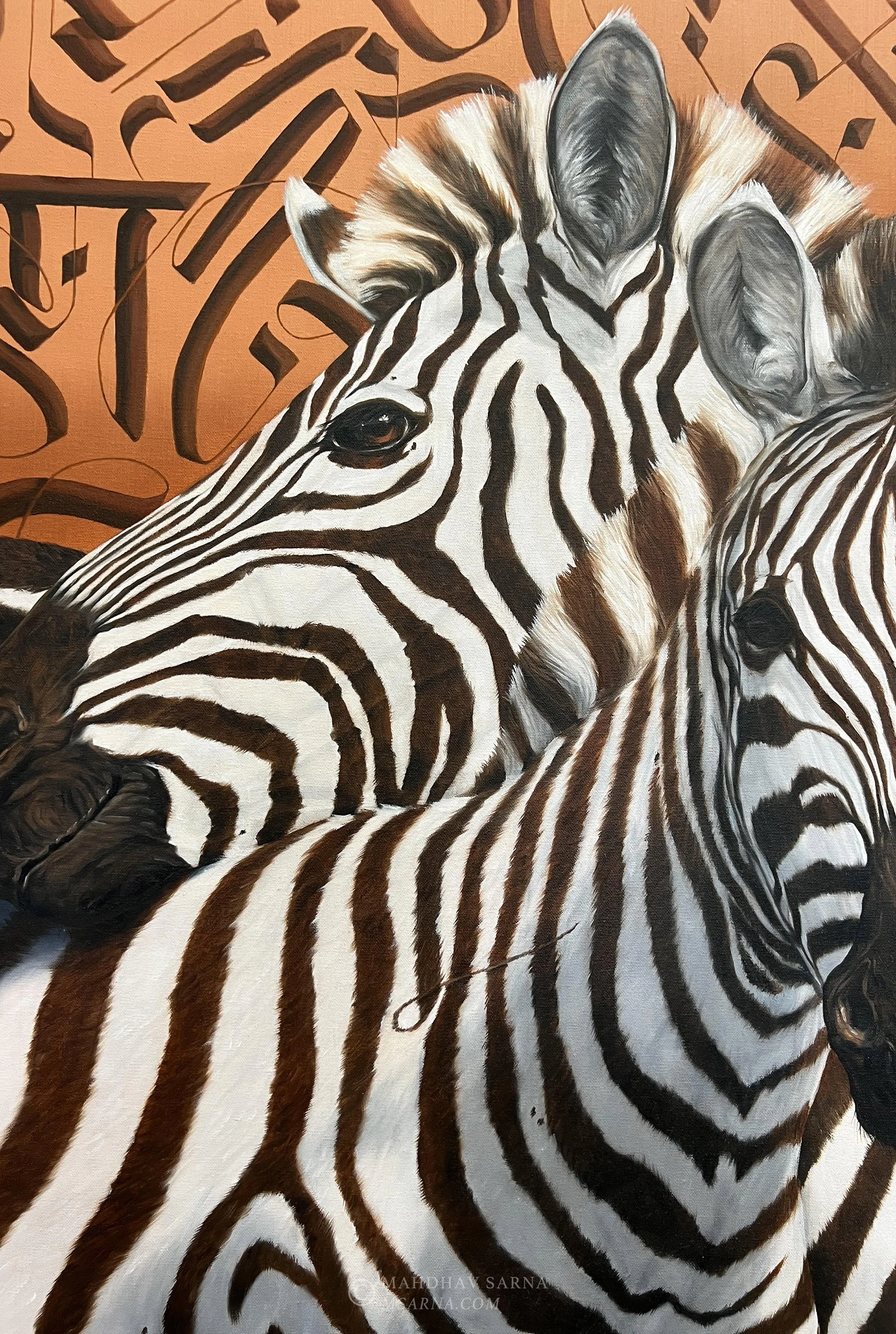 Zebra Painting | THDD — Mahdhav Sarna
